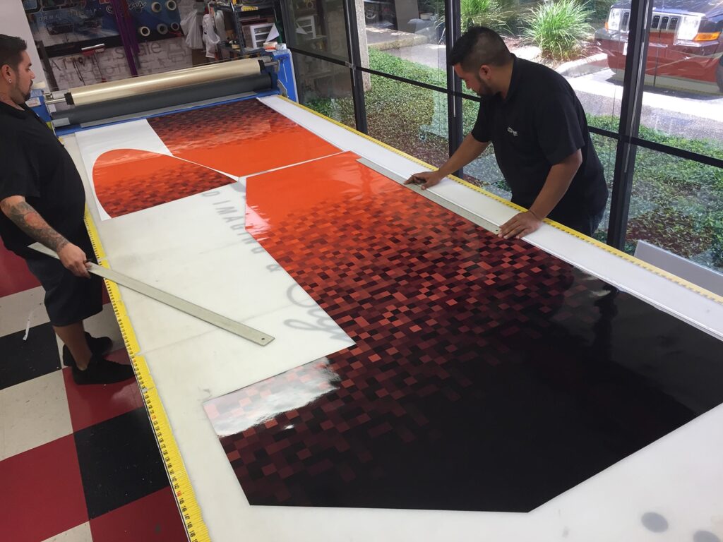 Large Format Printing in San Antonio - Cold Fire Signs